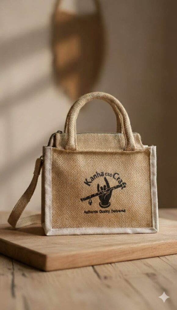 Mini Jute Bag – Kanha Eco Craft
